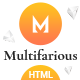 Multifarious - Multipurpose Business HTML Template by kamleshyadav